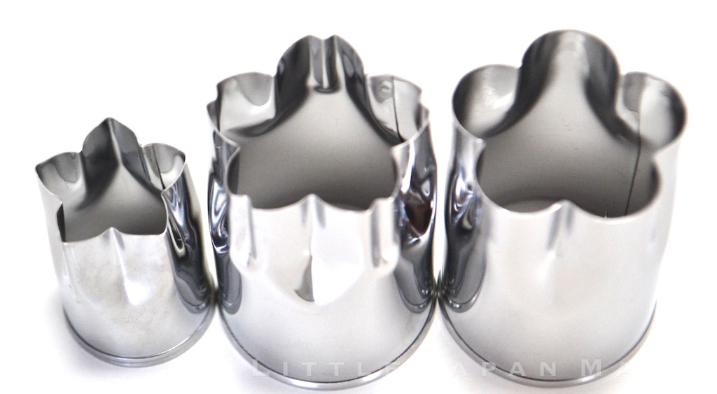 little japan mama : Flower Shape Vegetable Cutters (Made in Japan)