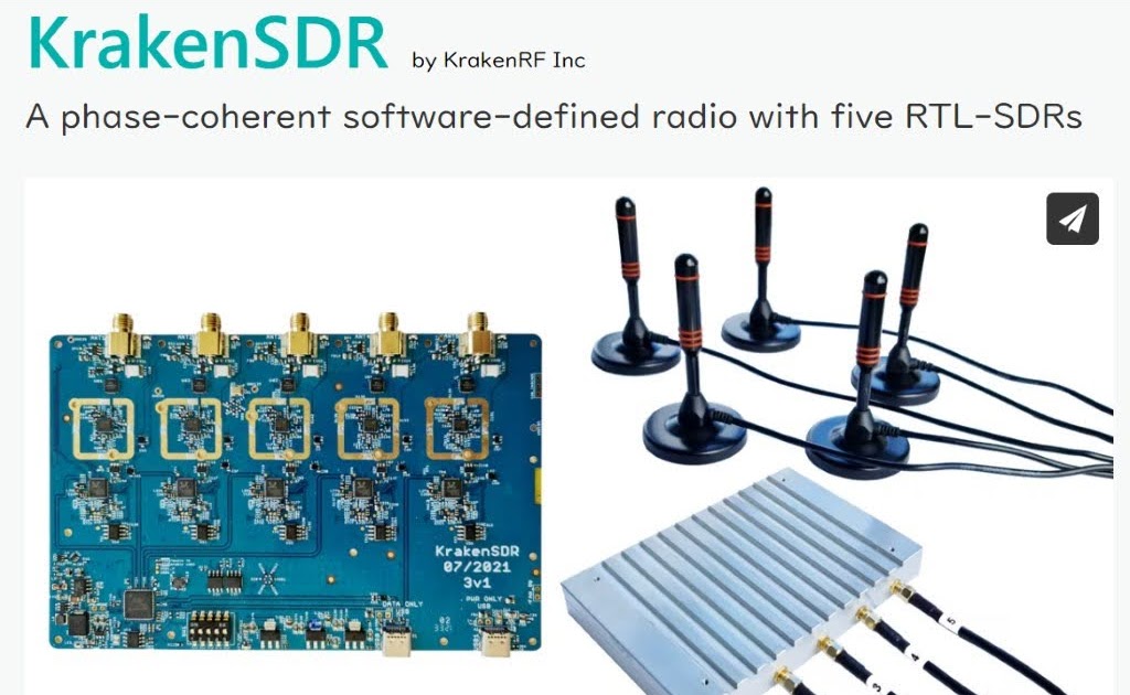 USRP以外にもぞくぞくと開発されているSDRデバイス