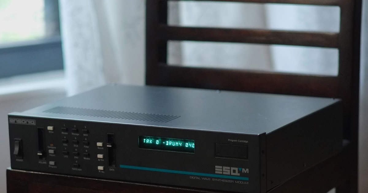 MATRIXSYNTH: Ensoniq ESQ-M (8-bit oscillators & analog filters) SN ESQ ...