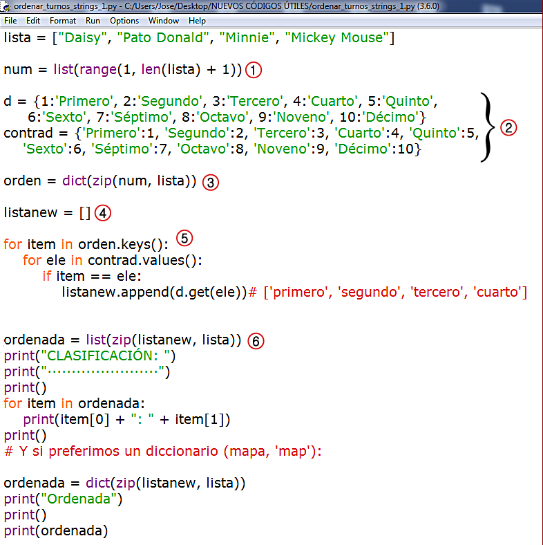 APRENDER A PROGRAMAR CON PYTHON: PEQUEÑOS CÓDIGOS ÚTILES