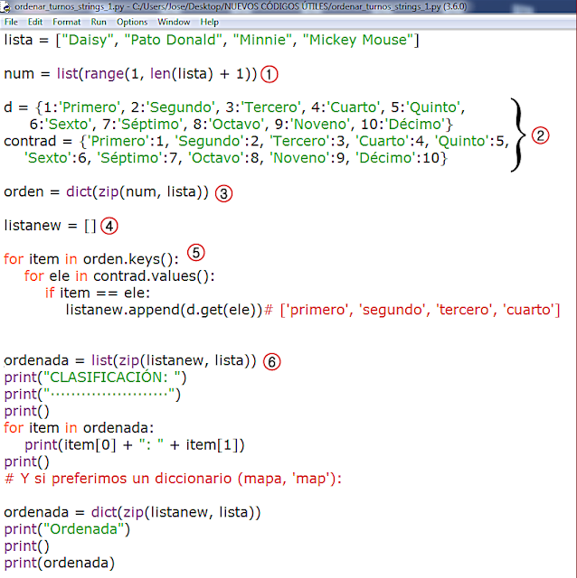 APRENDER A PROGRAMAR CON PYTHON: PEQUEÑOS CÓDIGOS ÚTILES