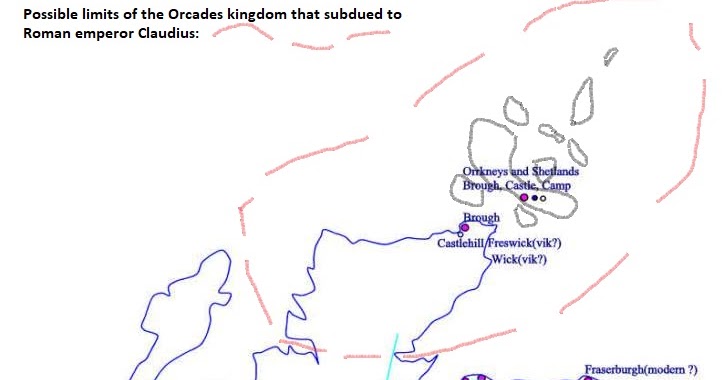 BJUNIORNEWBLOG: ORCADES PROVINCIA IN ROMAN CALEDONIA (ACTUAL SCOTLAND)