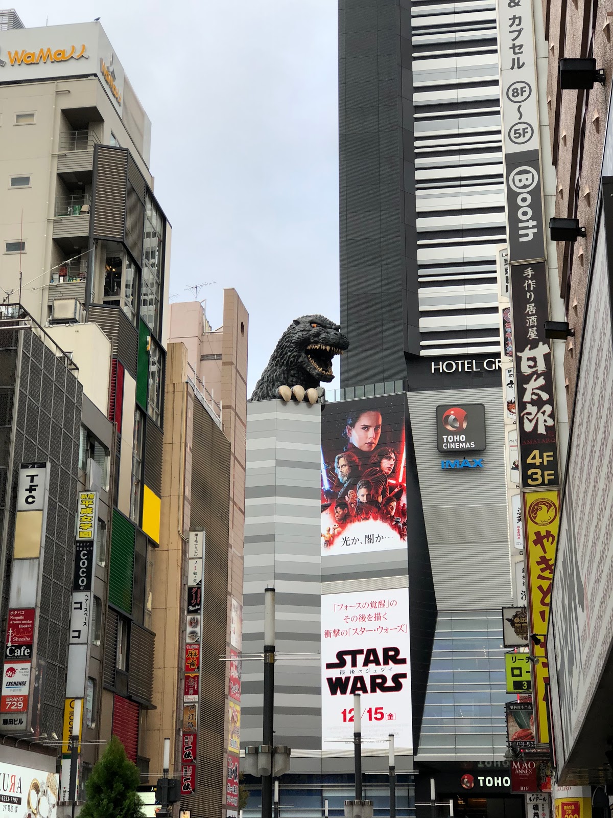 Giant Godzilla Head and Where to Find Other Godzilla Statues - Tokyo ...