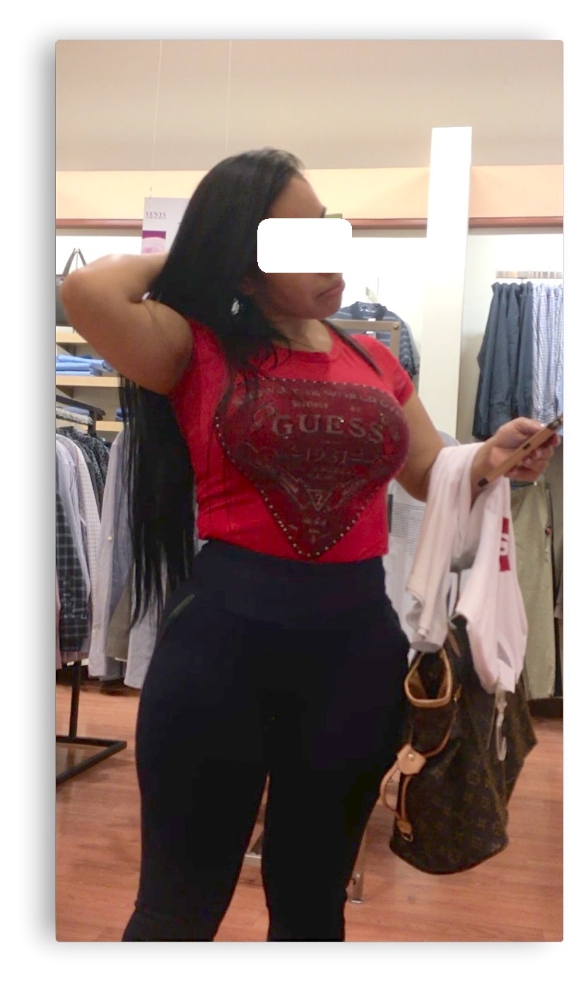 Mexicana sexy con ropa entallada caderas y trasero grande | Mujeres ...