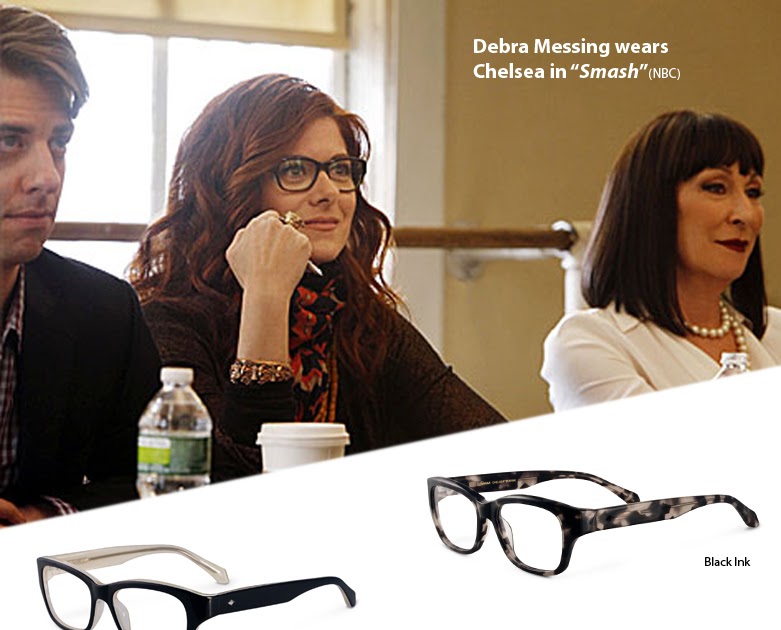 Sama Eyewear Debra Messing Wearing Chelsea In The Show Smash