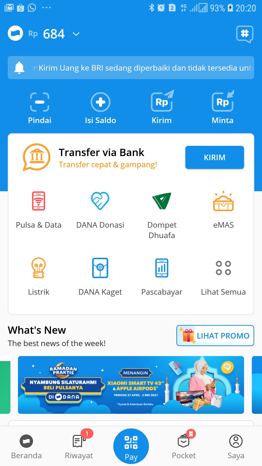 Beli Pulsa 5000 Pakai DANA