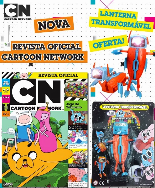 As Leituras do Pedro: Nova revista: Cartoon Network