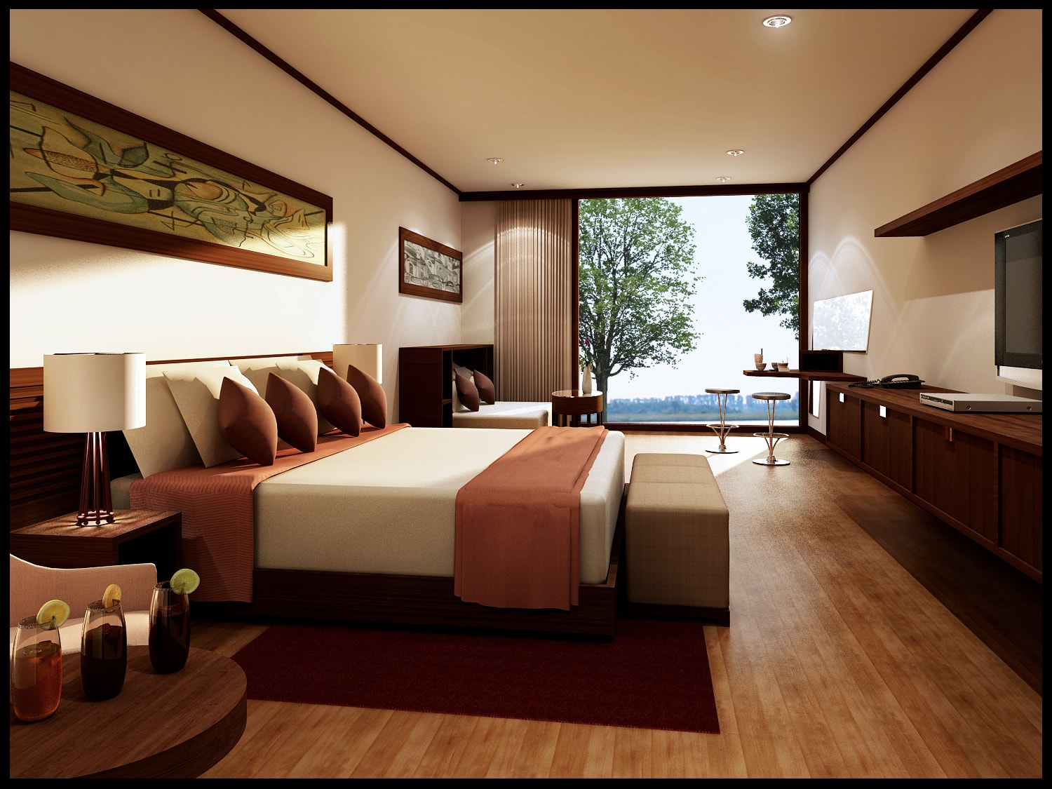 50 Contoh Desain Kamar Tidur Mewah dan Modern Yang Nyaman dan Indah ...