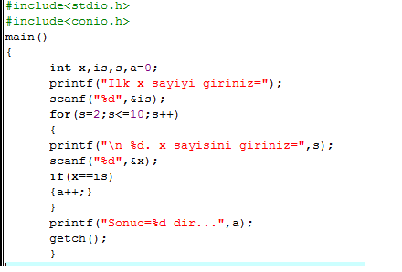 İbrahim KARAMAN: Programlama Temelleri(Algoritma) Final Sınav Hazırlık ...