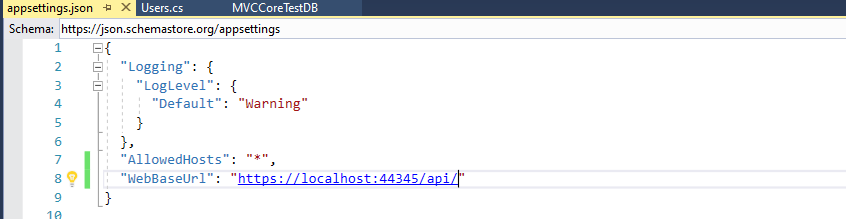 Consume Web API in .NET Core MVC using HTTPClient
