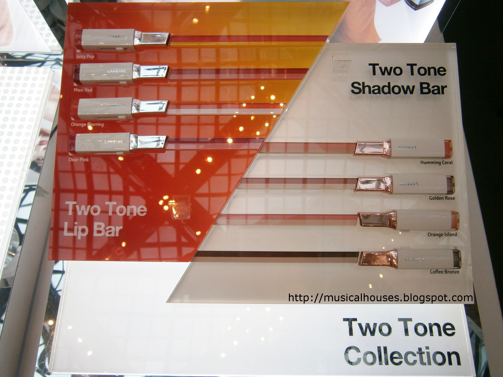 Laneige Two Tone Shadow Bar and Lip Bar Swatches and First Impressions ...