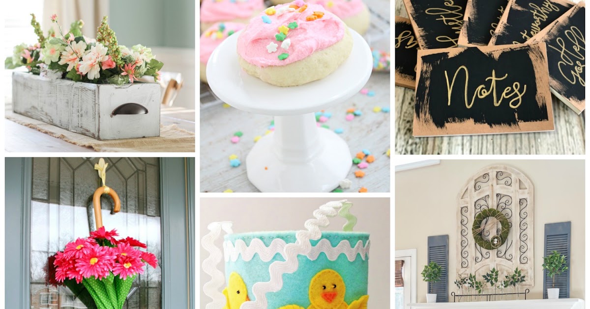 Sew Can Do: Craftastic Monday Link Party & Spring Craft News!
