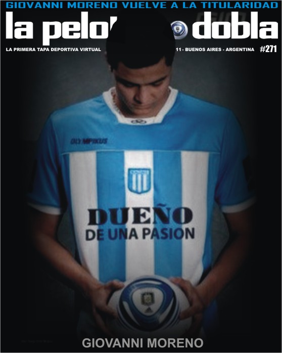LA PELOTA NO DOBLA: Giovanni Moreno vuelve a Racing.