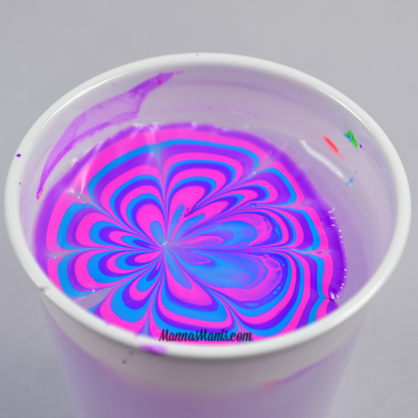No Mess Watermarble Tutorial - Manna's Manis