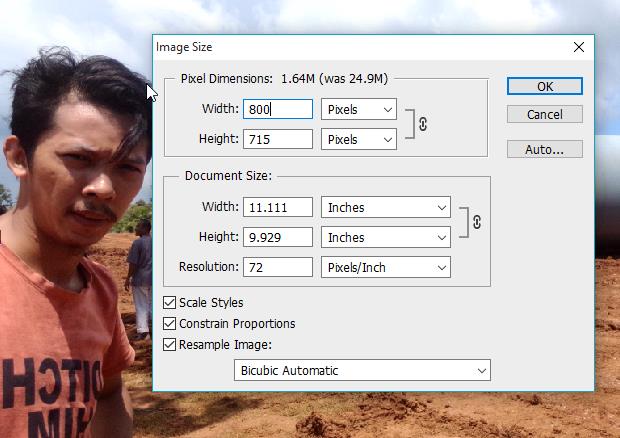 Cara Mengecilkan dan Membesarkan Ukuran Foto di Photoshop - SIAP UJIAN