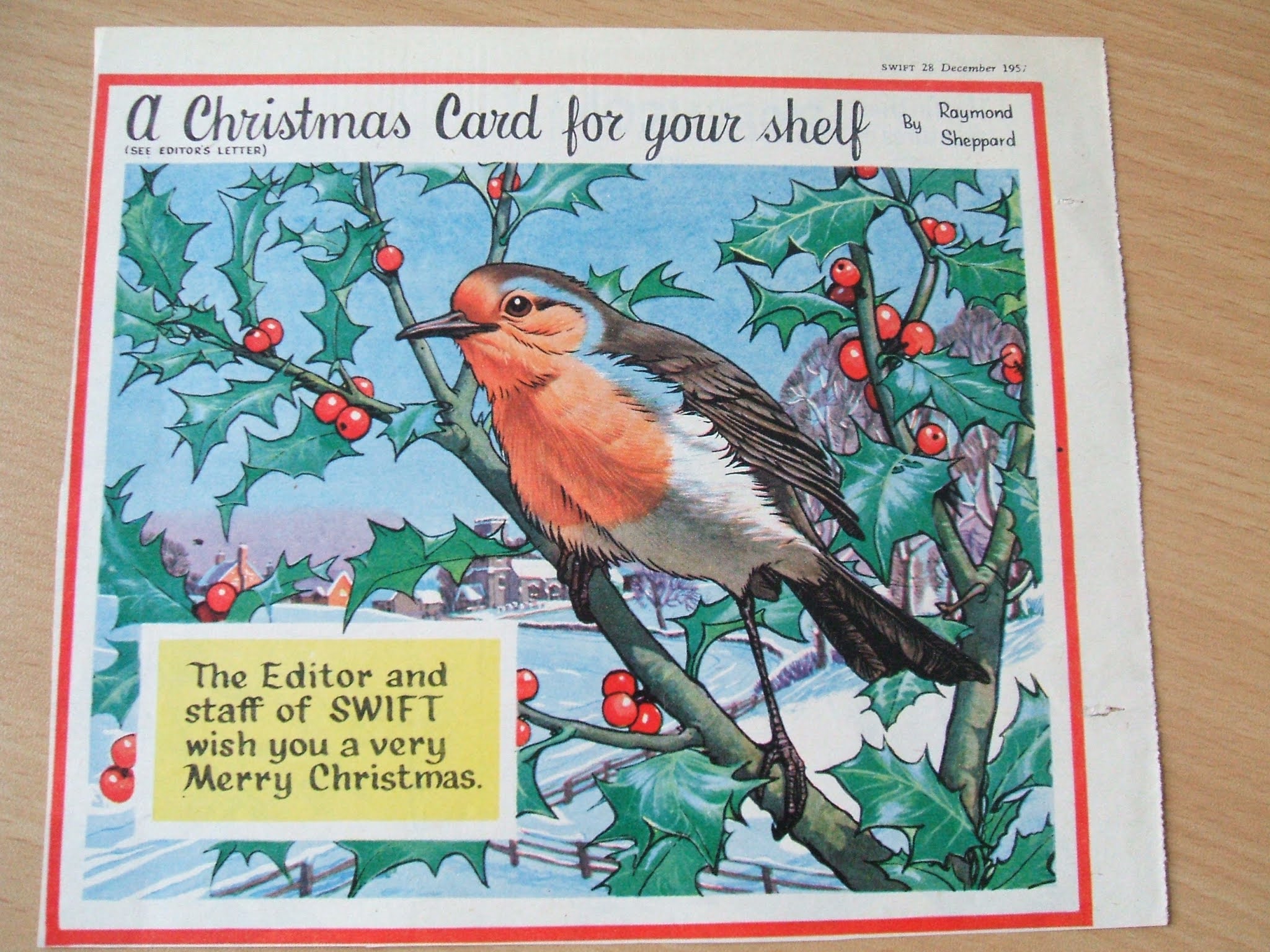 Raymond Sheppard and Swift Comic: Birds and their nests (Part Two)