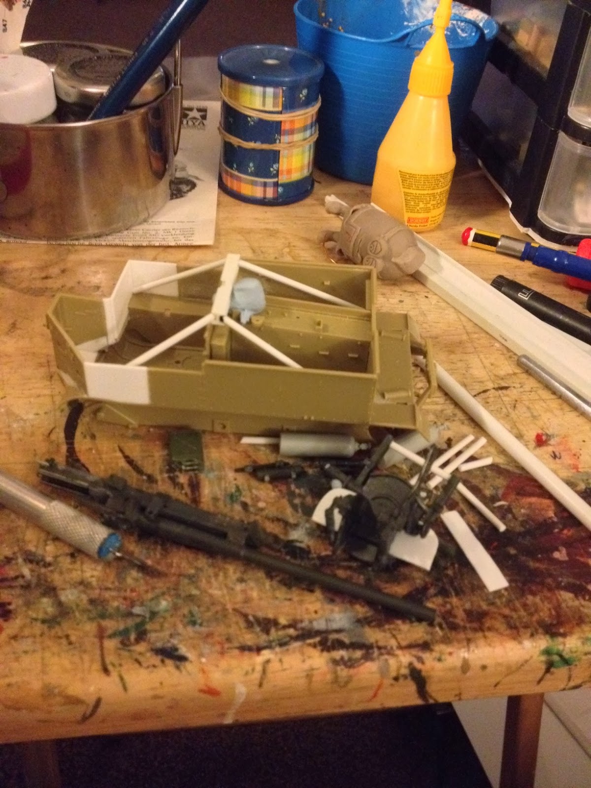 Scale Model Workbench: Zombie Control Vehicle