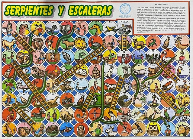 EL SILENCIO Y LA LOCURA: SERPIENTES Y ESCALERAS