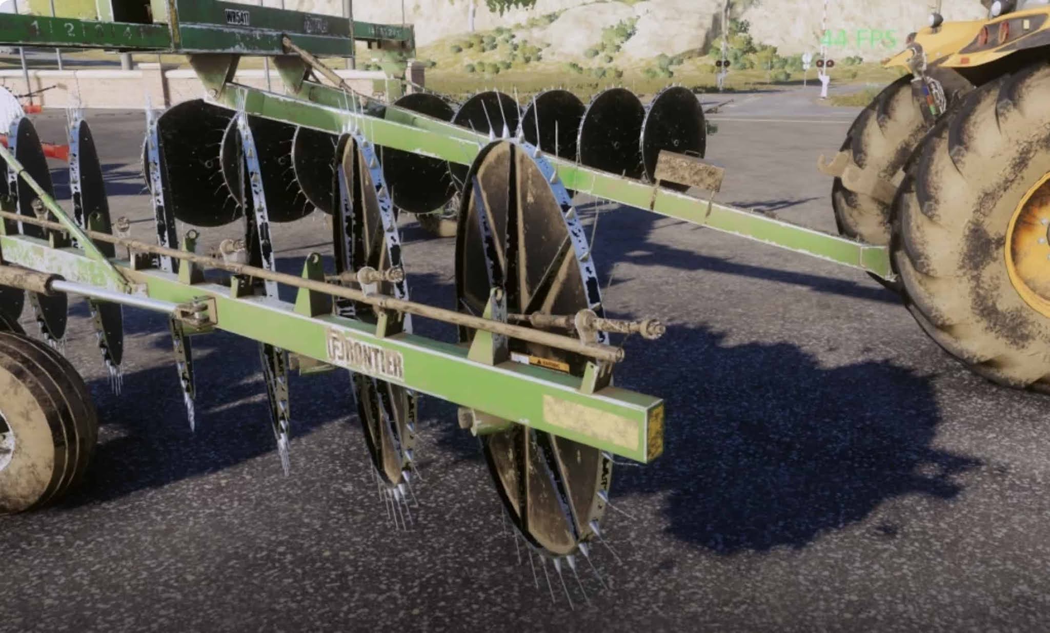 FS19 HS/Frontier Hay Rake v1.0 - FS 19 & 22 USA Mods Collection