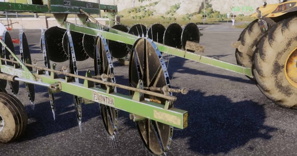 FS19 HS/Frontier Hay Rake v1.0 - FS 19 & 22 USA Mods Collection
