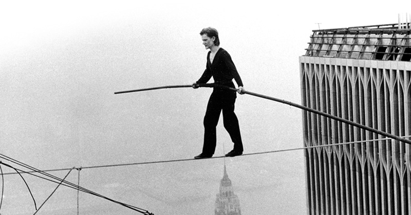 SynEntropya: El funámbulo Philippe Petit