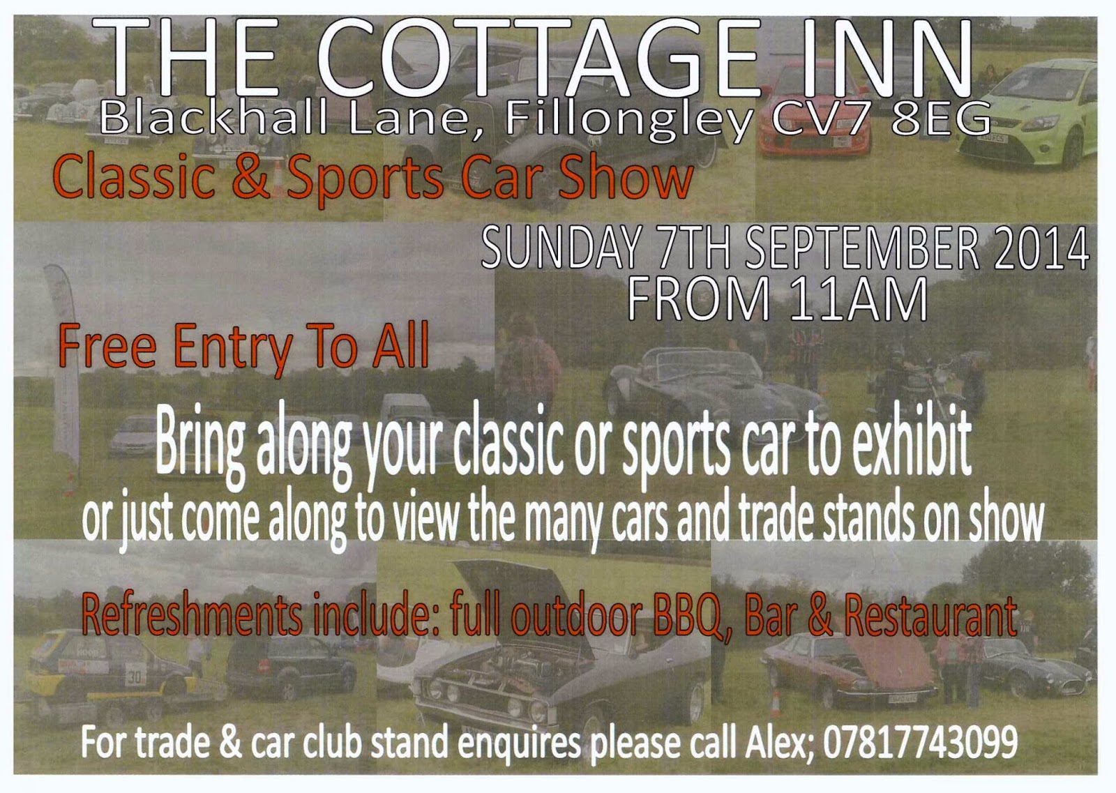 The Cottage Inn Fillongley