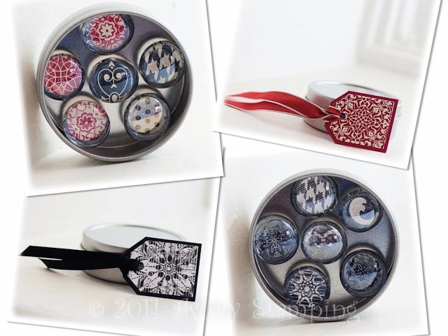 Avidly Stamping: Elegant Glass Marble Magnets