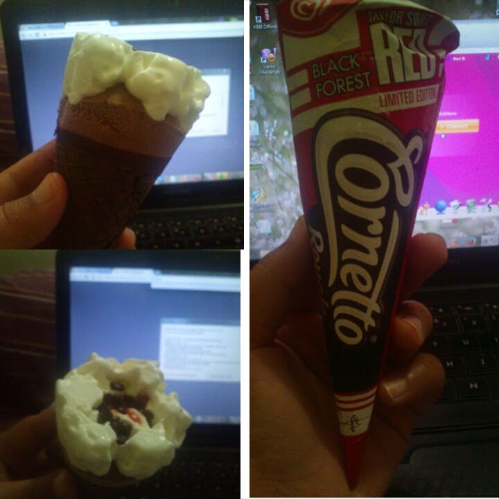 Bagiku ini penting: Cornetto Ice Cream Black Forest