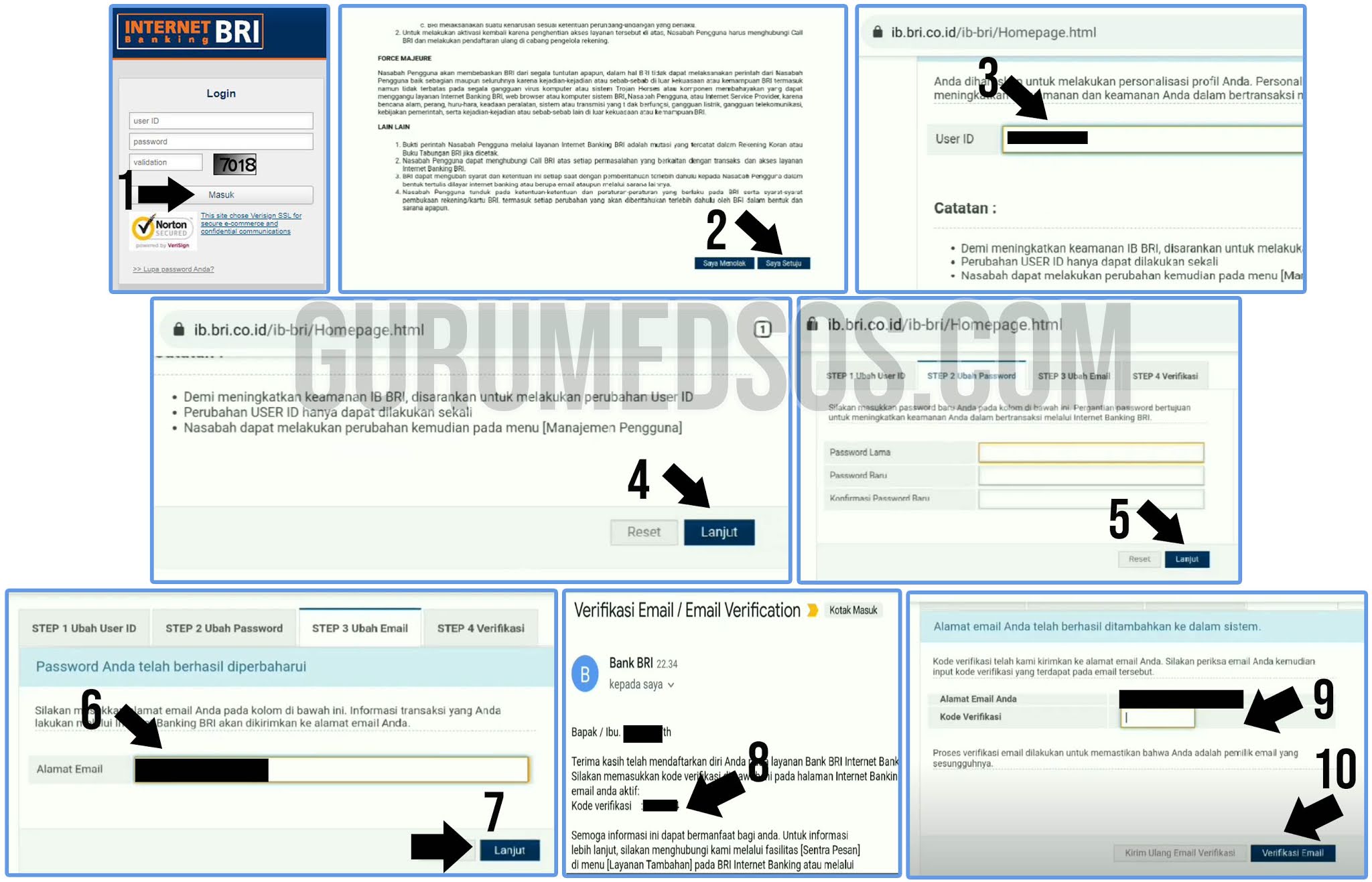 Cara Daftar Internet Banking BRI 2024 (Lewat ATM/HP Android/CS ...