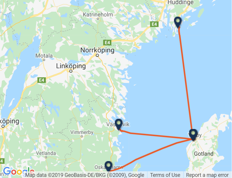 Ferry Tracker: DESTINATION GOTLAND Ferry Tracker