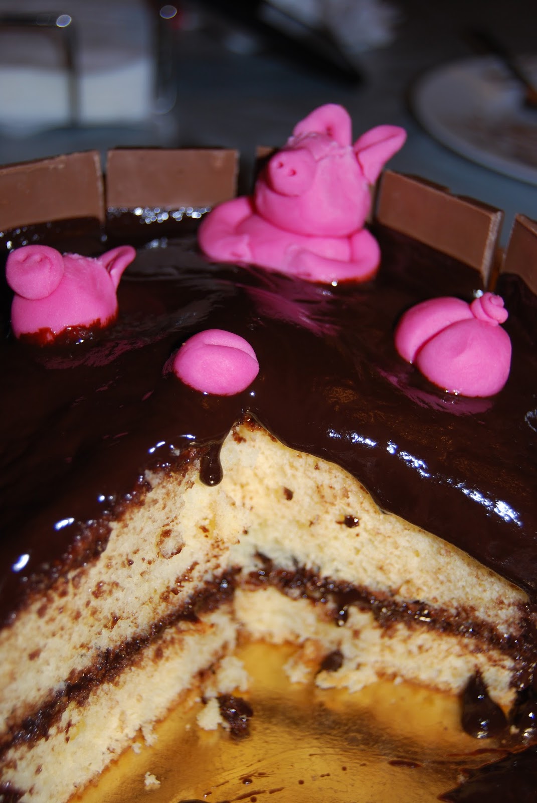 Los postres de asaminica: piara de cerdos