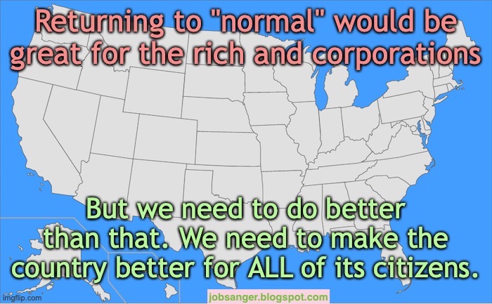 jobsanger: Return To Normal? That Is NOT Good Enough!