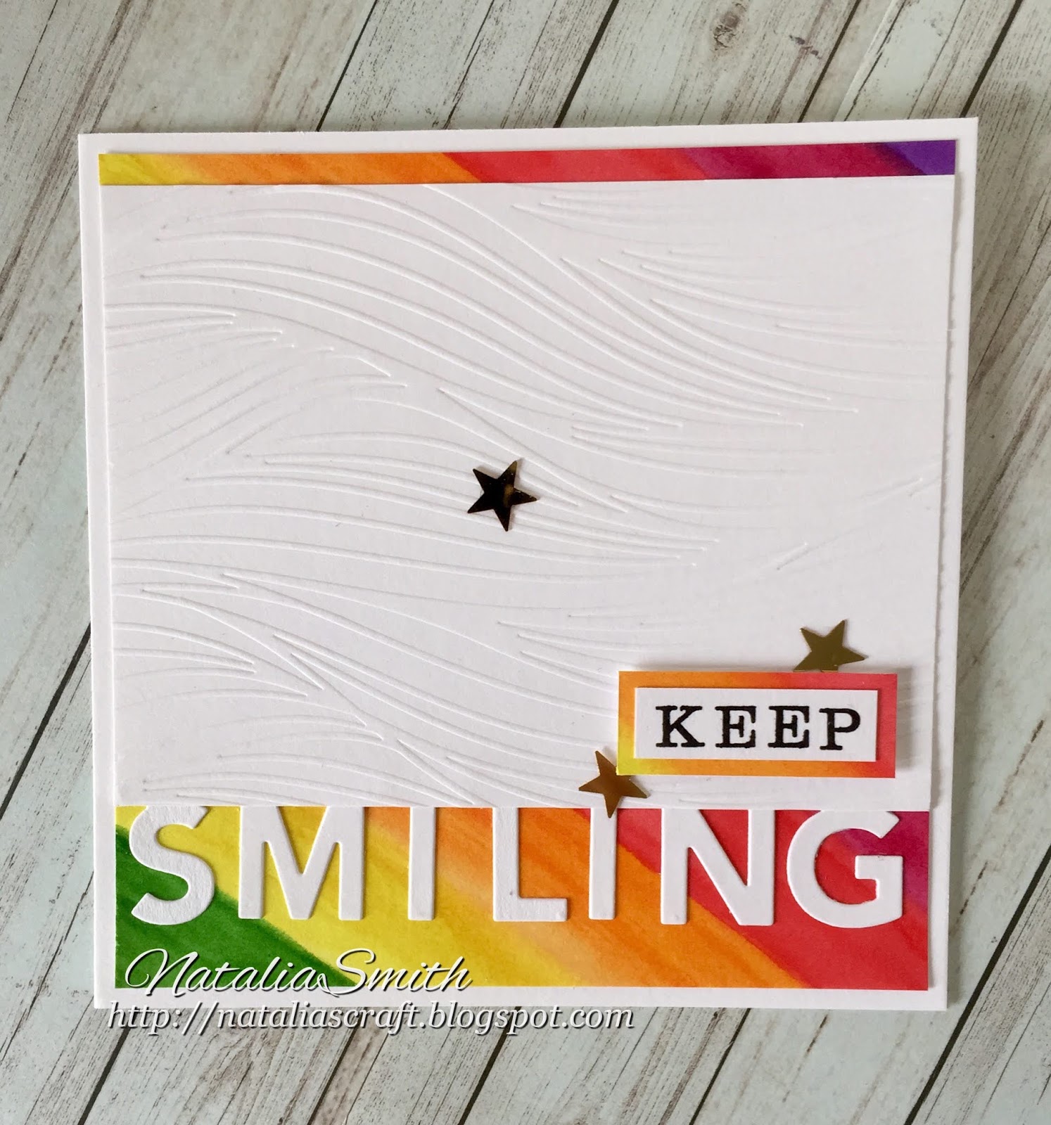 Nataliascraft : Keep smiling cards