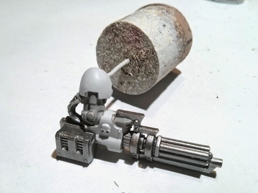 The Hammer of Wrath: WIP: Terminator assault cannon complete