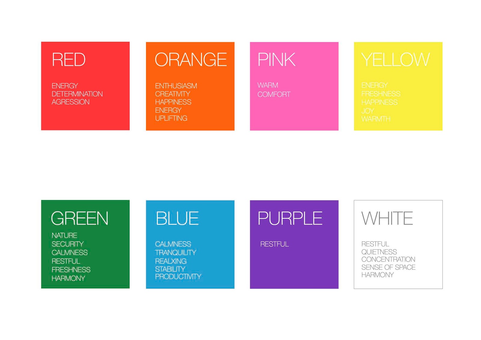 COLOR PSYCHOLOGY