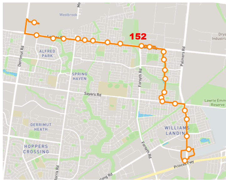 Melbourne on Transit: Timetable Tuesday #117: The new 152 and 182 ...