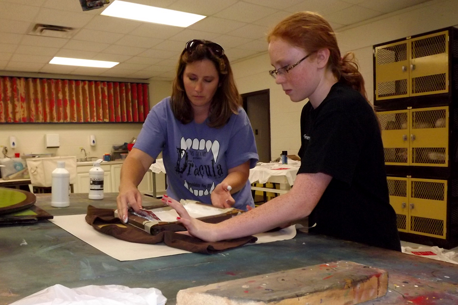 Faith, Hope and Art: Screenprinting with kids. It's not as scary as you ...