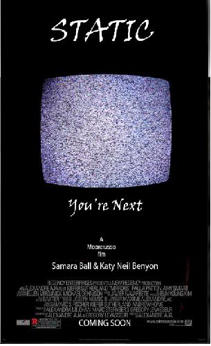 Foundation portfolio: Movie Poster for Static