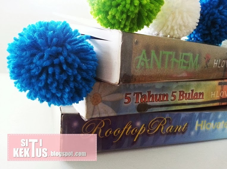 Cara buat pom-pom ball dari benang kait | Siti Kektus