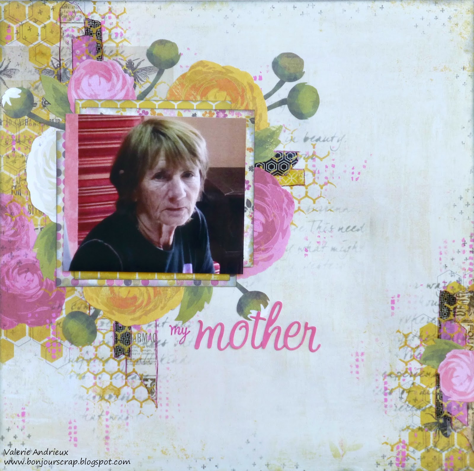 Bonjour Scrap !: Mother layout for the MTW challenge
