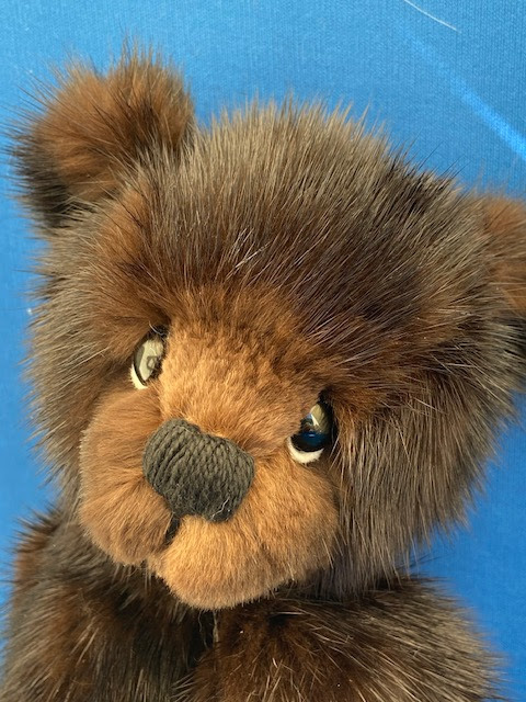 Vintage Mink Bears by Kathy Myers