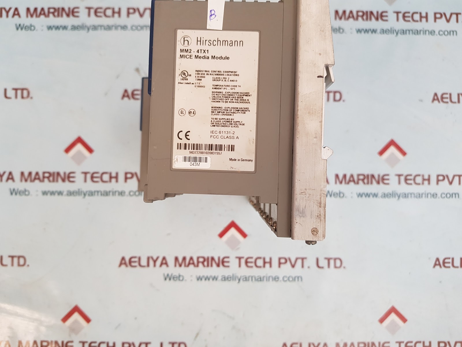 HIRSCHMANN MM2- 4TX1 MICE MEDIA MODULE / MICE SWITCHING MODULE - Aeliya ...