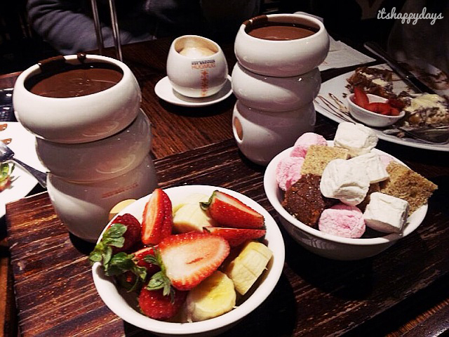 it's happy days: Food adventures at Max Brenner
