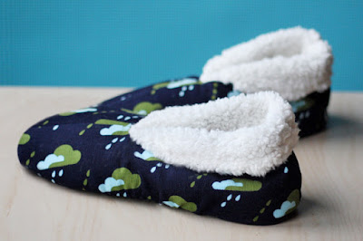 A Photo's Worth: Corduroy slippers