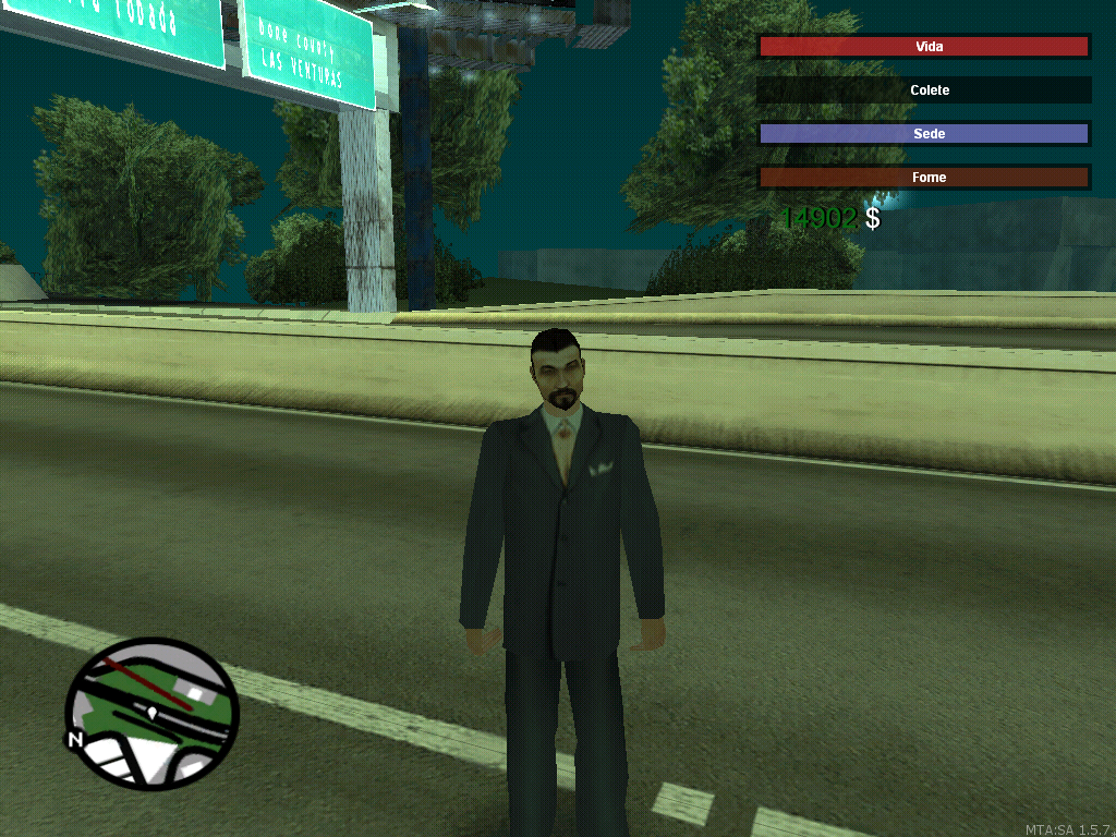 MTA:SA - HUD SIMPLES