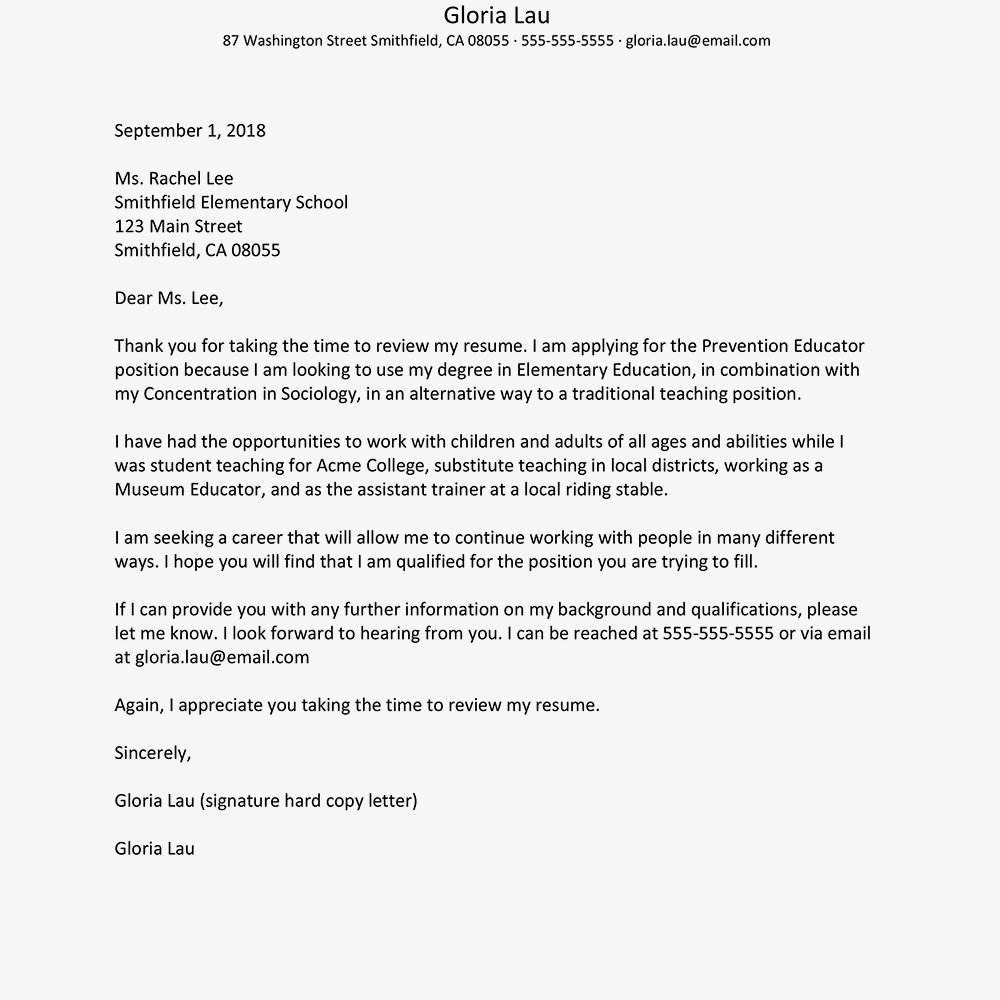 Cover Letter For A Teaching Position Certificate Letter cover-letter-for-a-teaching-position-certificate-letter