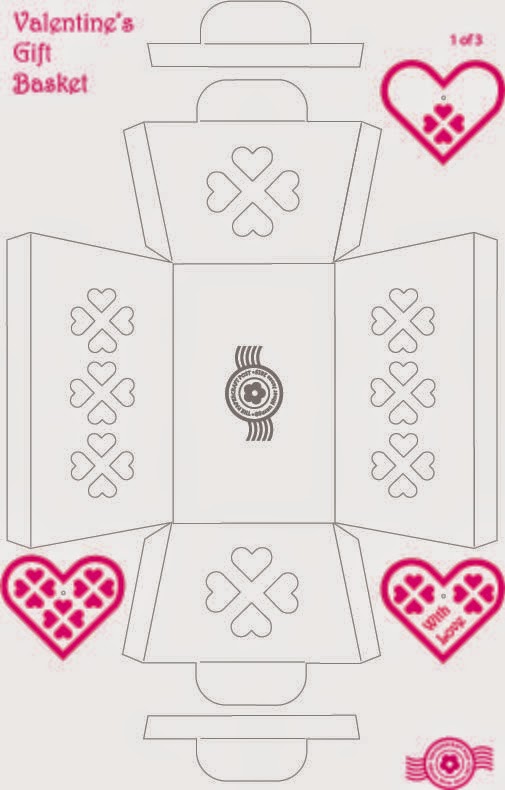 The Papercraft Post: Valentine's Gift Basket