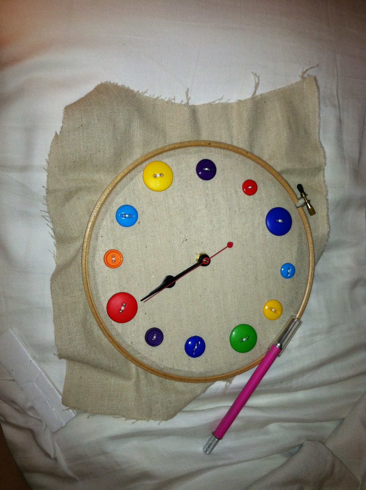 Pinnovations: Quilt Clock