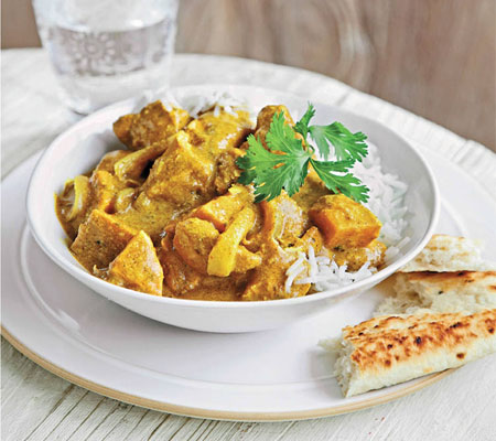 mild and creamy chicken curry recipe -Taste USA