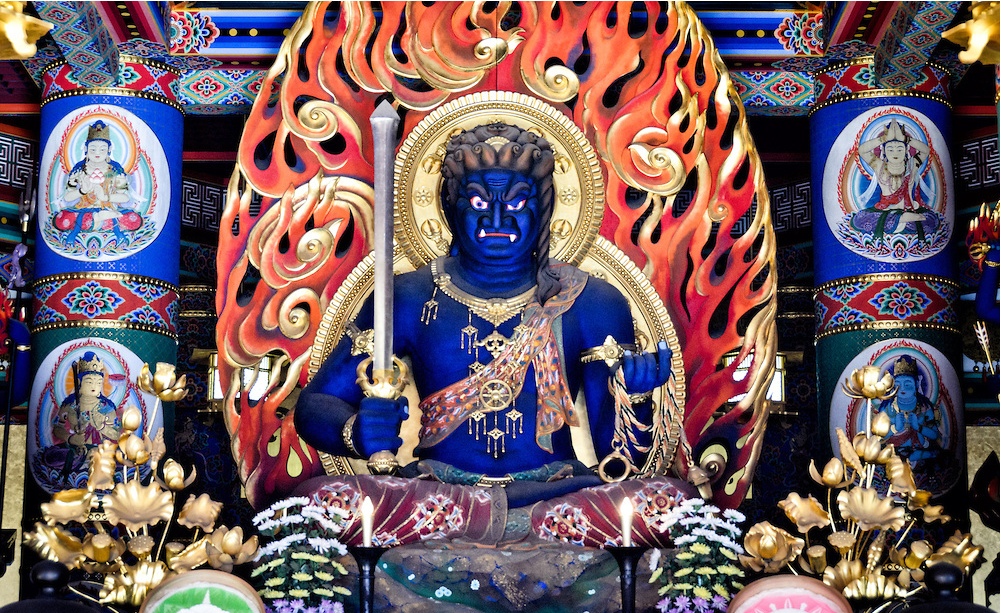 LA FRAGUA DE VULCANO: FUDO MYO-O : DEIDAD PROTECTORA DEL BUDISMO